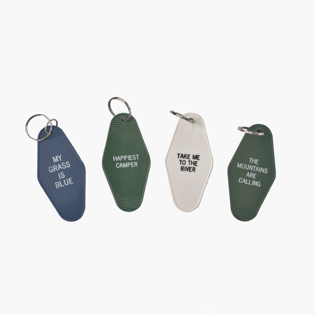 Retro Motel Key Tags